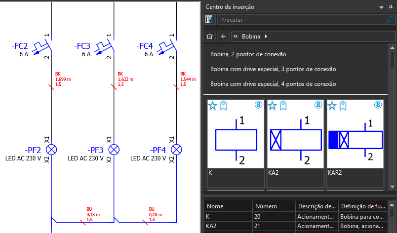 Criação eficiente de esquemas: símbolos, macros e bibliotecas